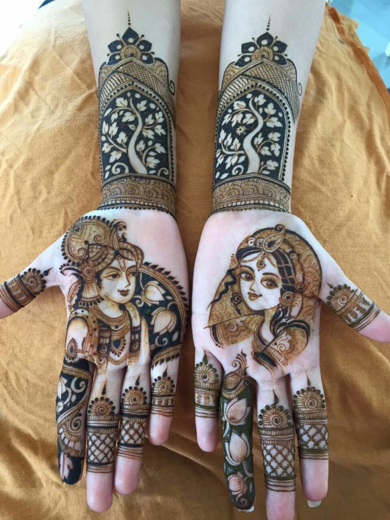 Peacock Feather Mehndi Design - Mor Pankh Mehndi
