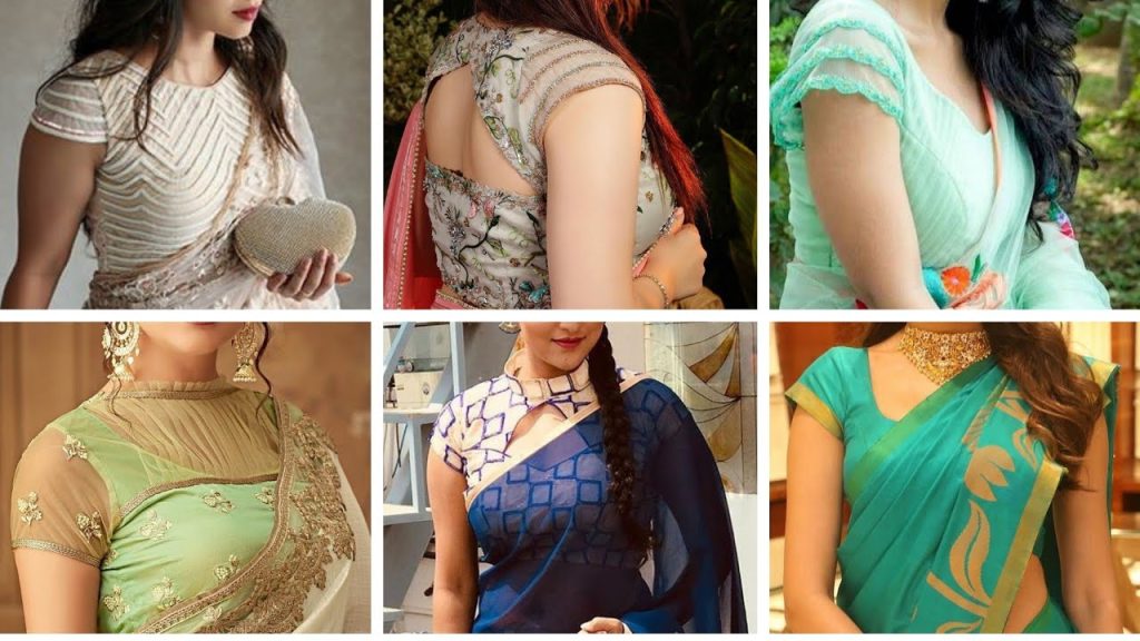 New Blouse Sleeves Design - Full & Half Sleeves